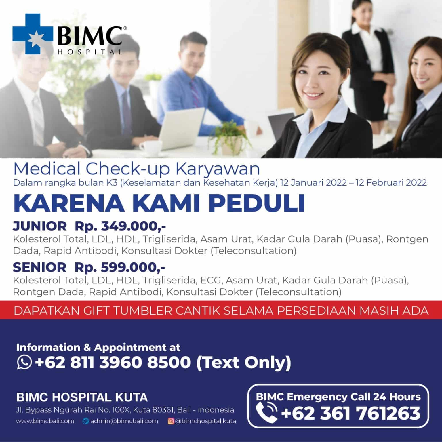 Promo Spesial — BIMC Hospital Bali