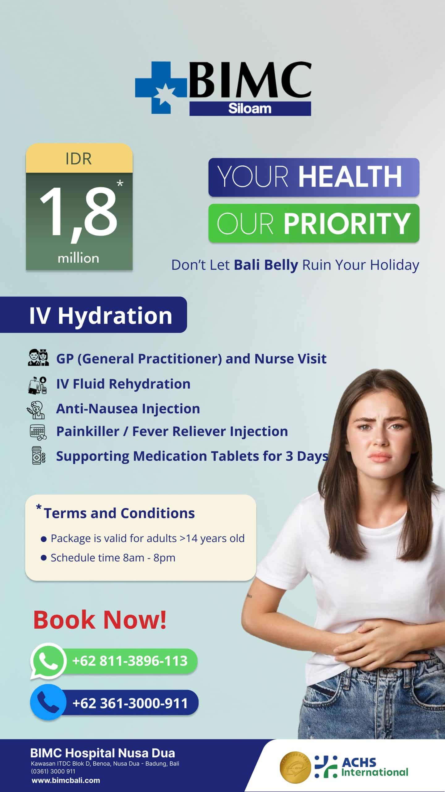 Bali Belly: What You Need to Know and How to Stay Safe — BIMC Hospital Bali